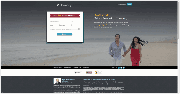 eHarmony Review: Best for Serious Relationships